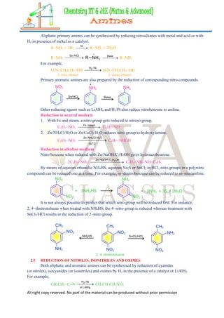 class 12 chemistry amines formula and structure pdf | PDF