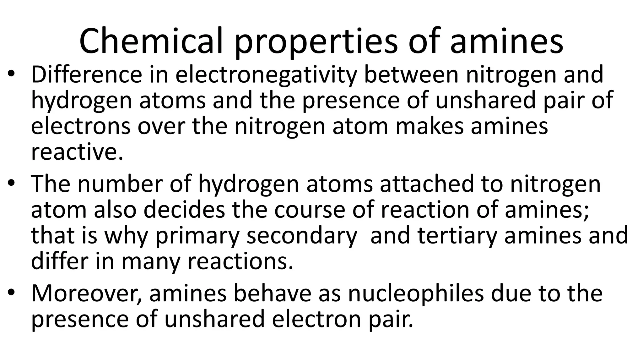 Amines class 12 ppt CBSE | PPTX