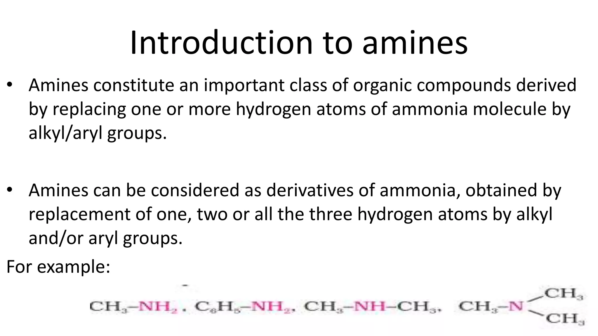 Amines class 12 ppt CBSE | PPTX