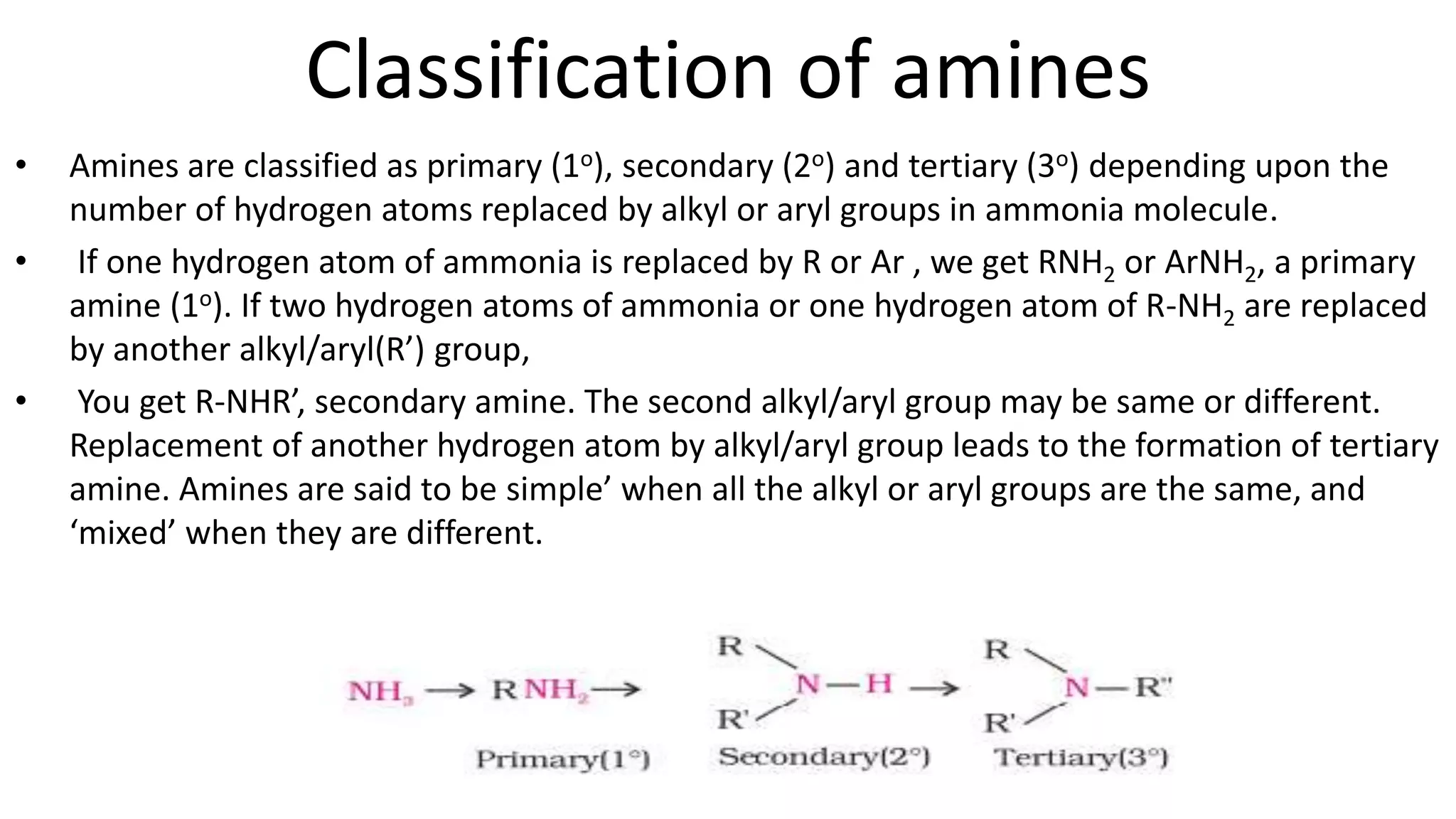 Amines class 12 ppt CBSE | PPTX