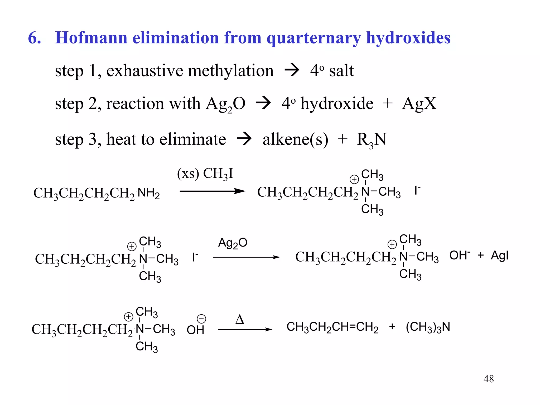 Amines and Reactions | PPT