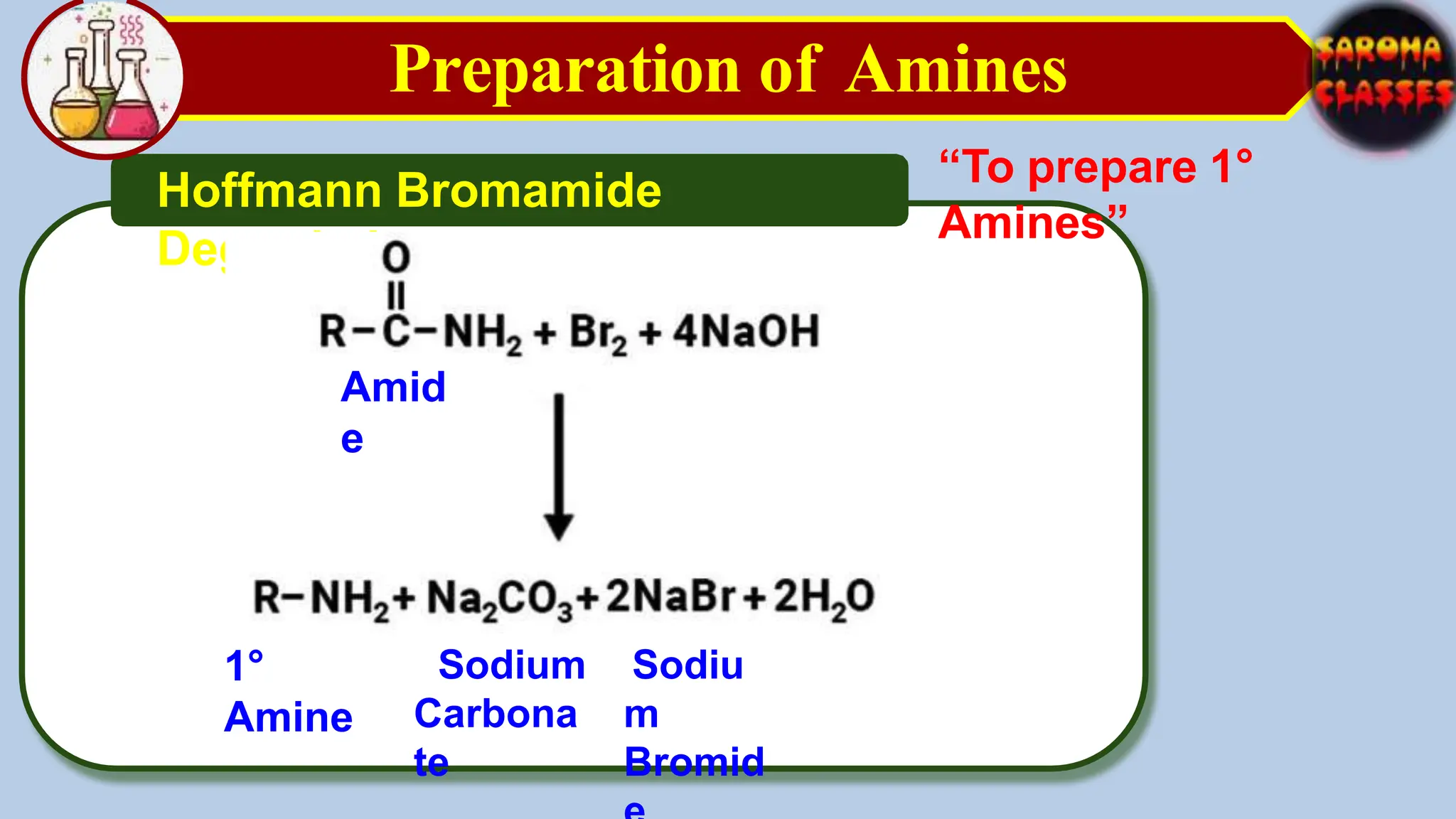 AMINES NOTES BY SAROHA CLASSES class 12th.pptx