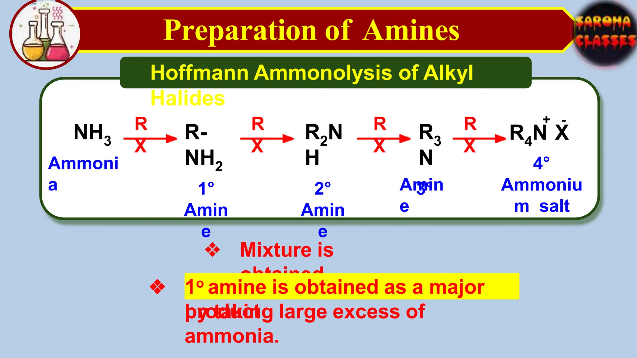 AMINES NOTES BY SAROHA CLASSES class 12th.pptx