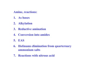 amines reactions.ppt