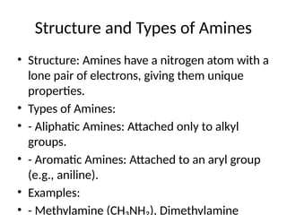Amines_Summary_Grade_10.pptx tutorials grade 10 | PPTX | Chemistry ...