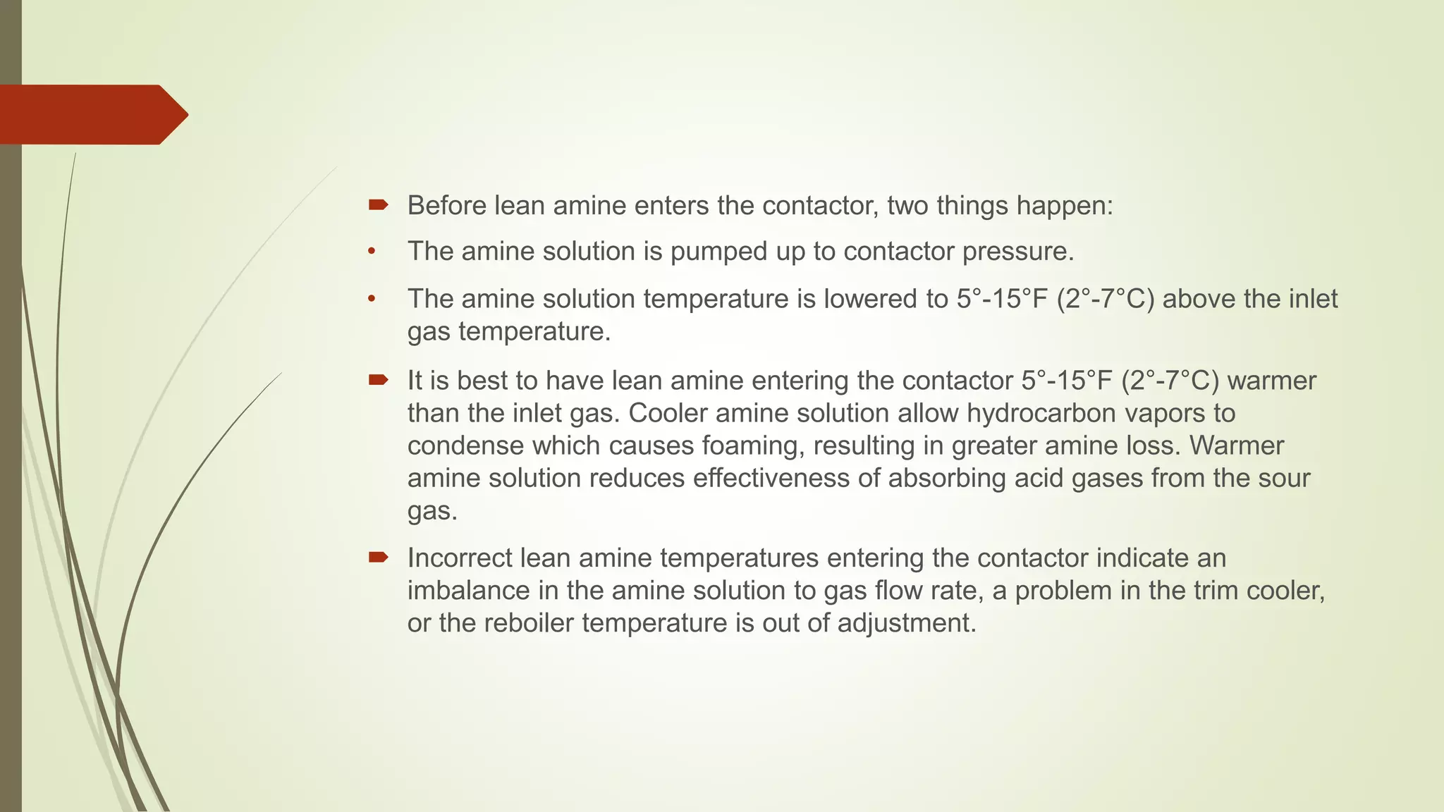 Amine sweetening unit operation | PDF