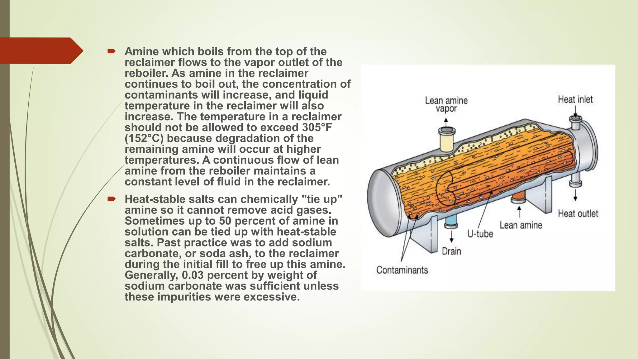 Amine sweetening unit operation | PDF