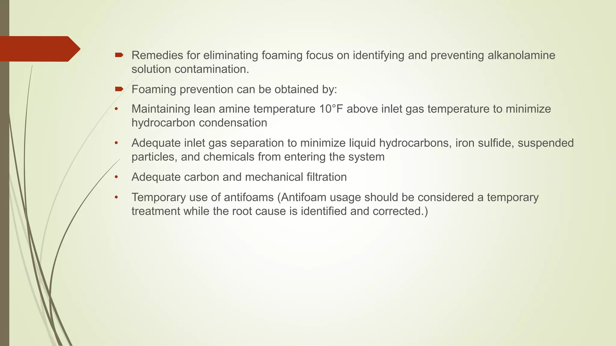 Amine sweetening unit operation | PDF