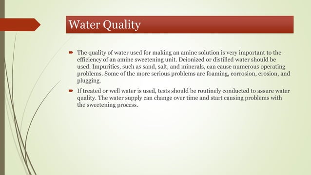Amine sweetening unit operation | PDF | Chemistry | Science