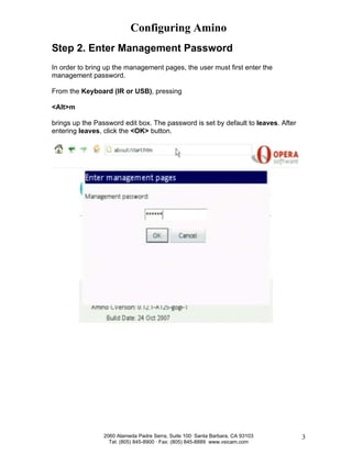 Ami net and_avn_configuration_manual | PDF