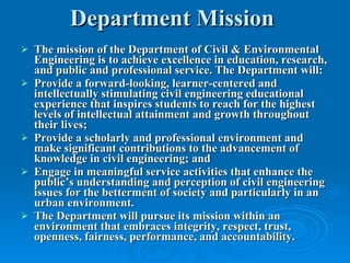 Assessment in the Department of Civil Engineering - Amini | PPT