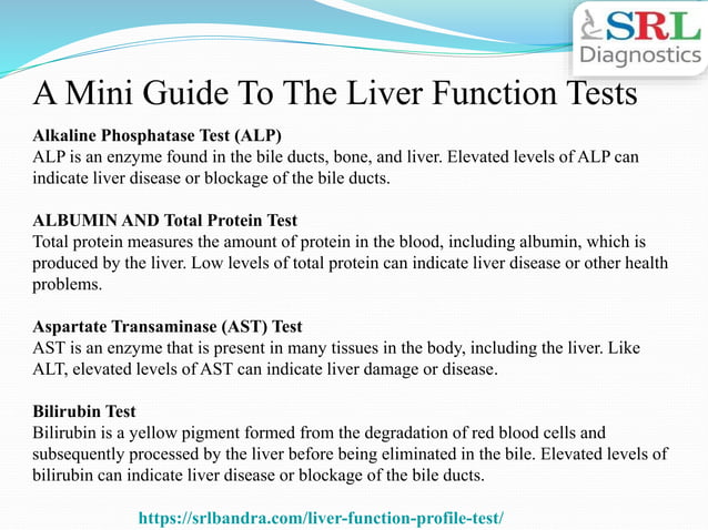 A Mini Guide To The Liver Function Tests | PPT
