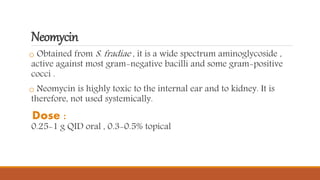 Aminigycosides | PPT