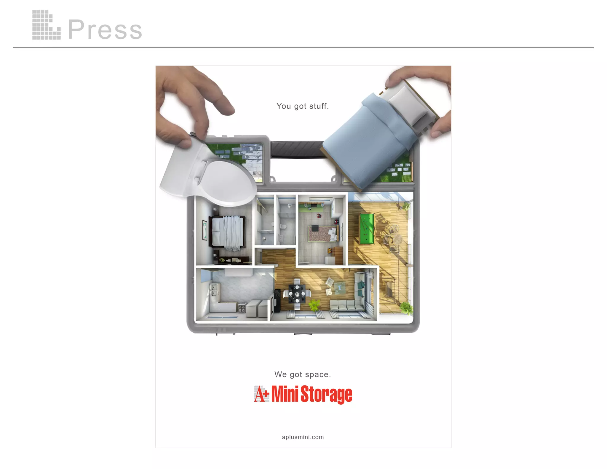 A+Mini Storage. Billboards. Selling idea | PPT