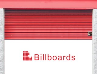 A+Mini Storage. Billboards. Selling idea | PPT