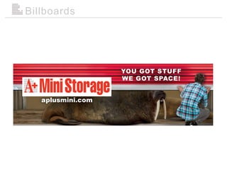 A+Mini Storage. Billboards. Selling idea | PPT