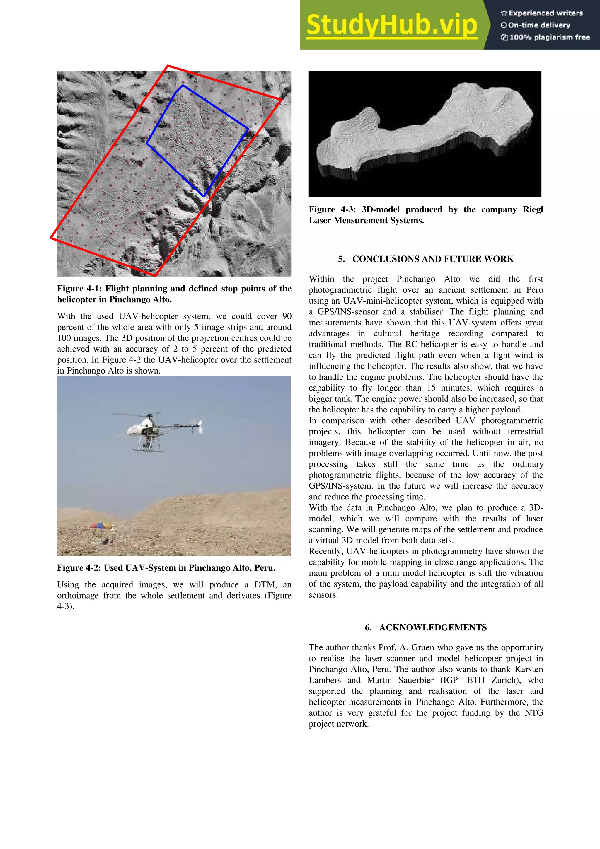 A MINI UNMANNED AERIAL VEHICLE ( UAV) SYSTEM OVERVIEW AND IMAGE ...