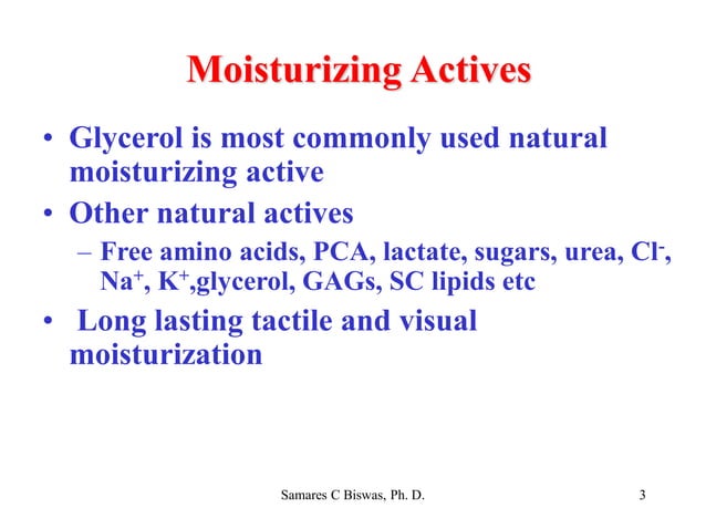 Skin Mosturizer - Moisturizing Complex | PDF | Skin and Dermatology ...