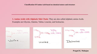 Proteins part-II Amino Acid D-pharm 2nd year | PPT