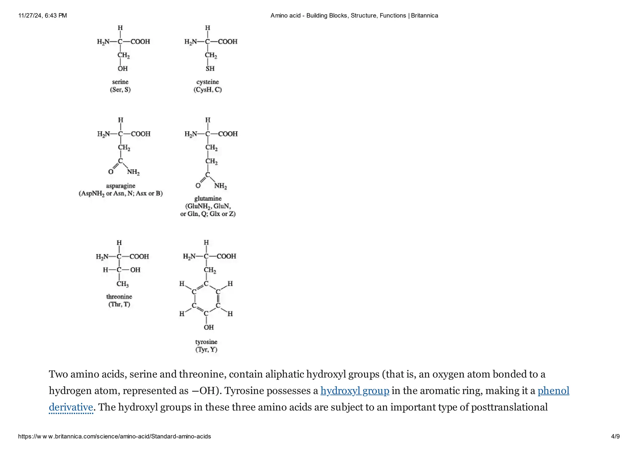 Amino acid - Building Blocks, Structure, Functions _ Britannica.pdf