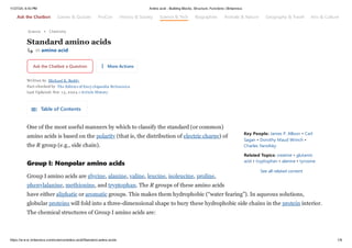 Amino acid - Building Blocks, Structure, Functions _ Britannica.pdf