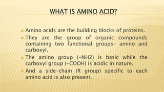 Amino acid - L-lysine.pptx