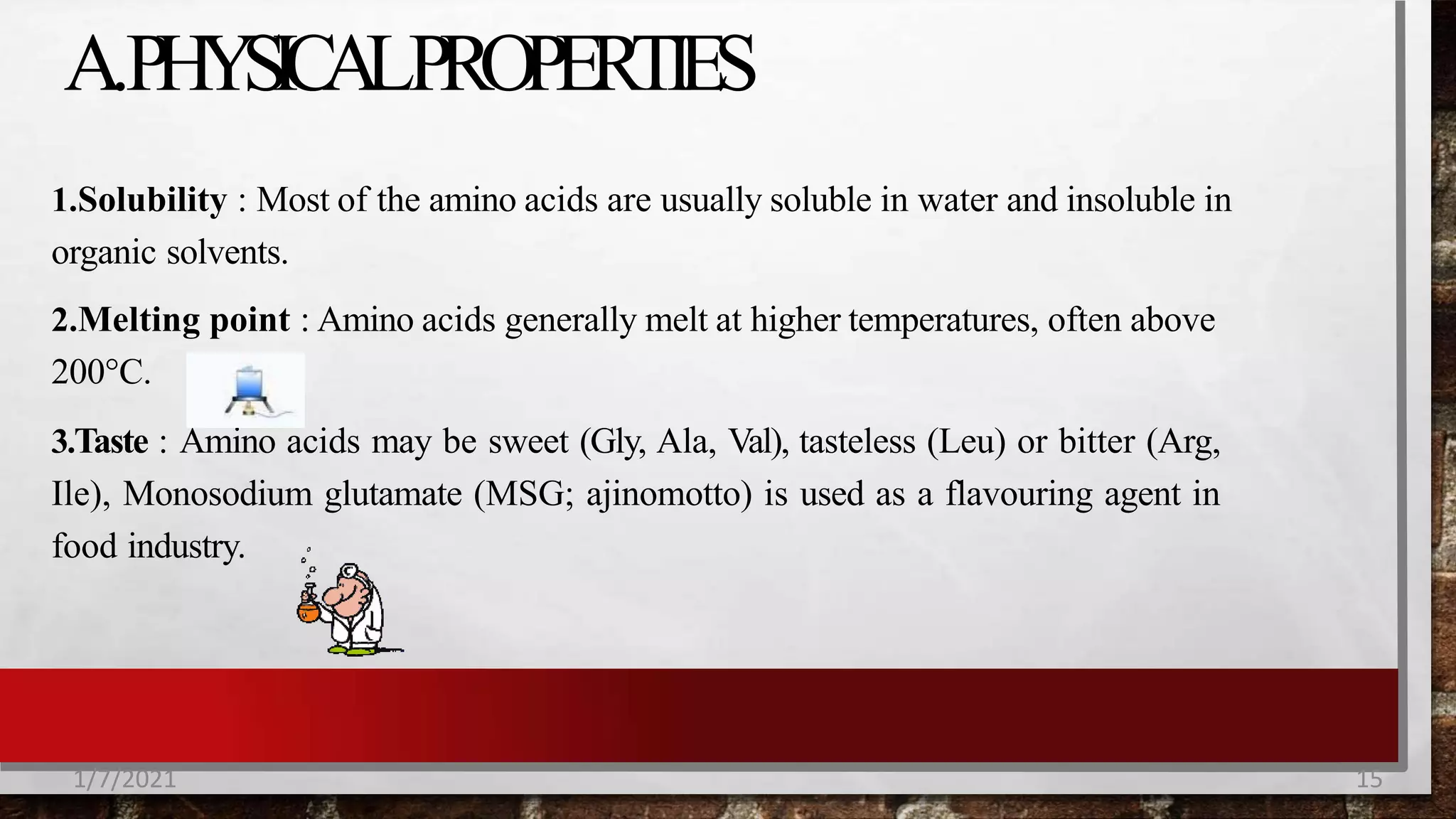 Amino acid ( Introduction, classification, structure, properties ...