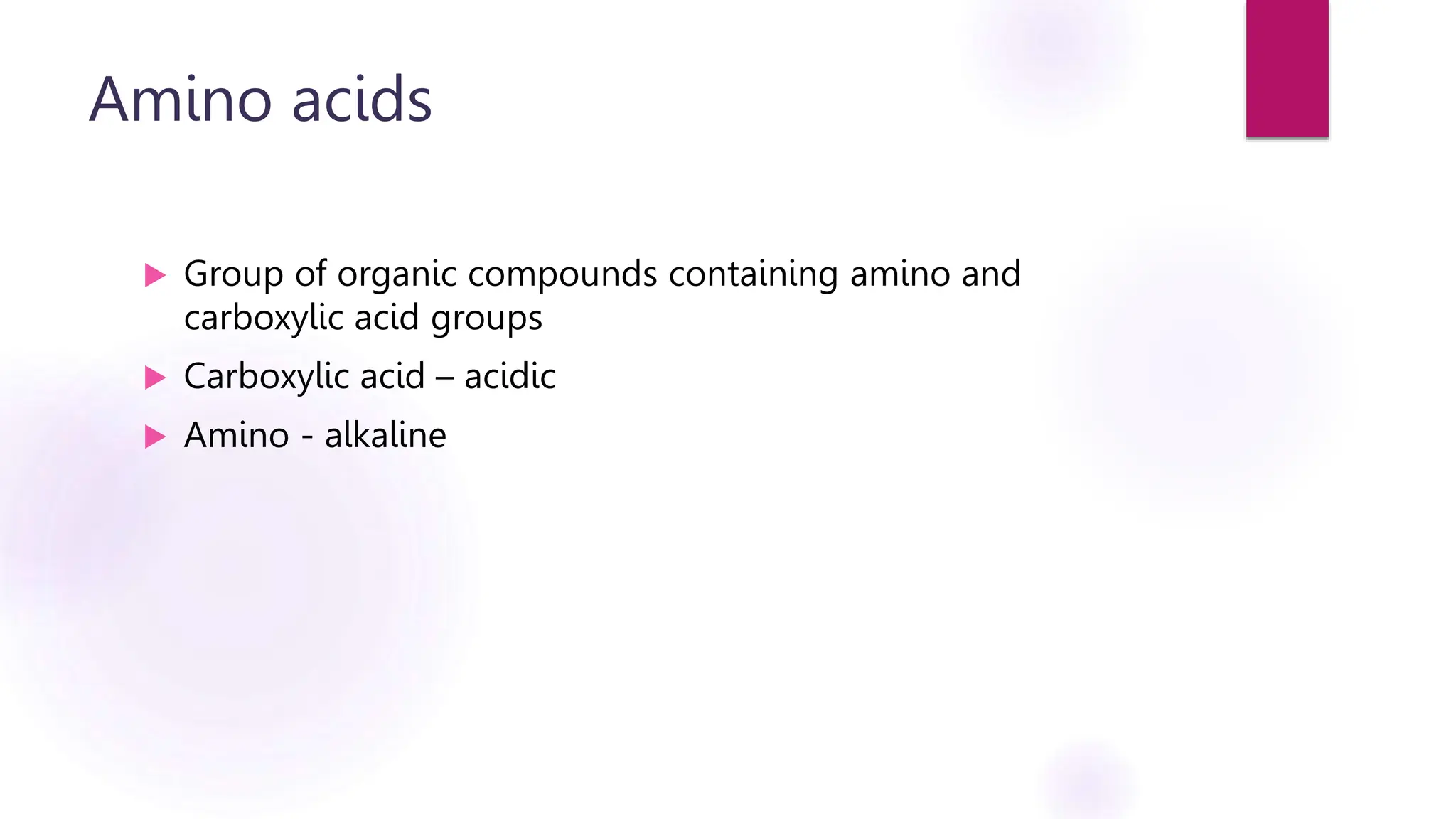 Amino Acid Chemistry | PPTX