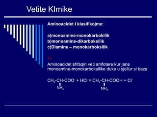Aminoacidet | PPT
