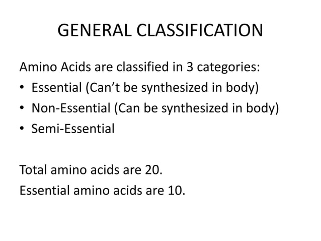 Amino acid metabolism | PPT