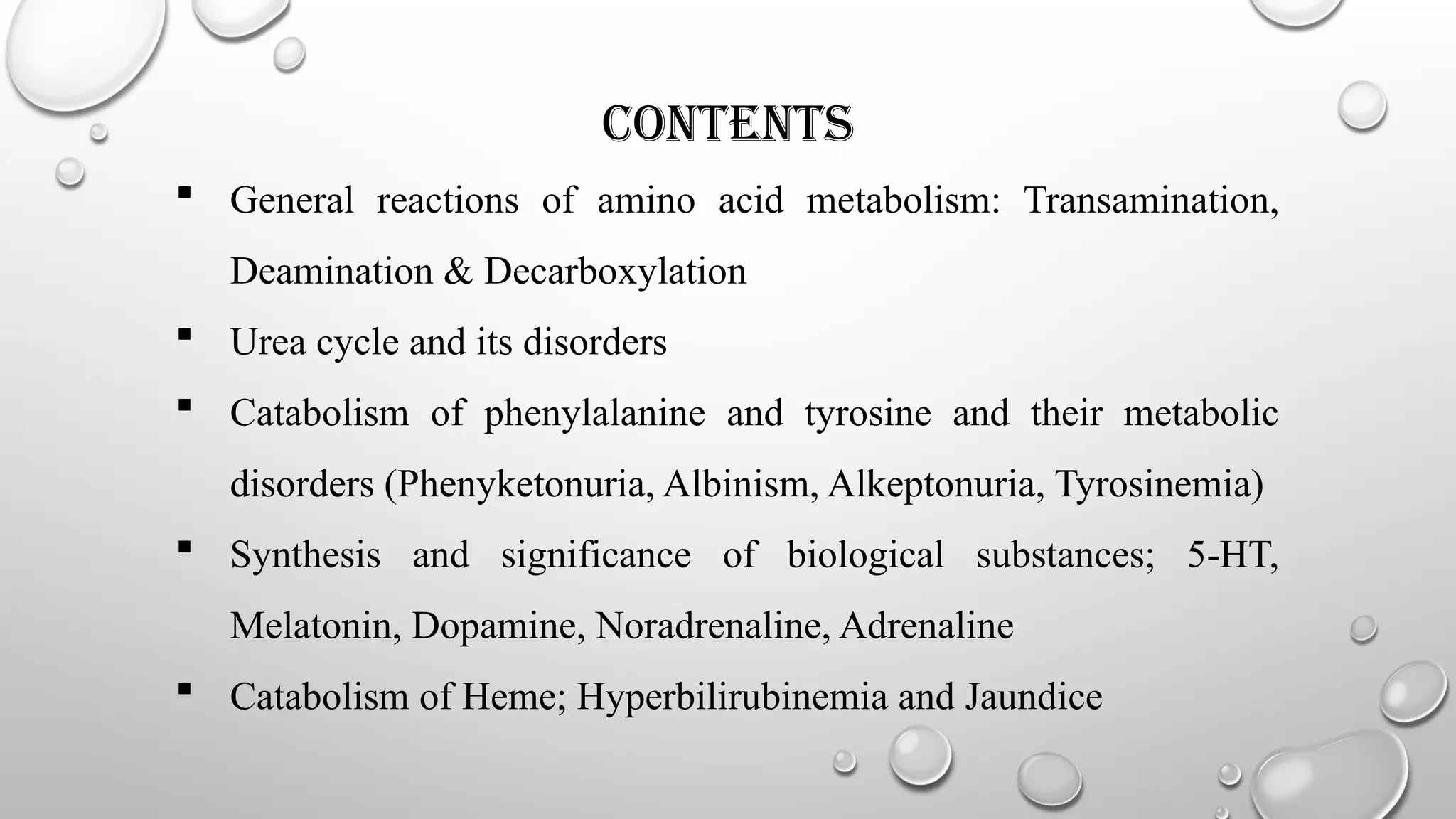 Amino acid metabolism, Urea Cycle, Biochemistry, B.Pharm & D.Pharm | PPTX