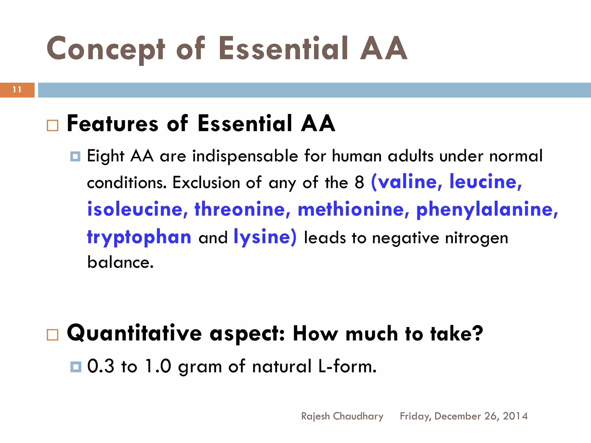 Amino acid pool | PDF