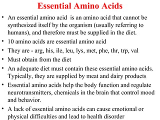 Amino acid ppt | PPT