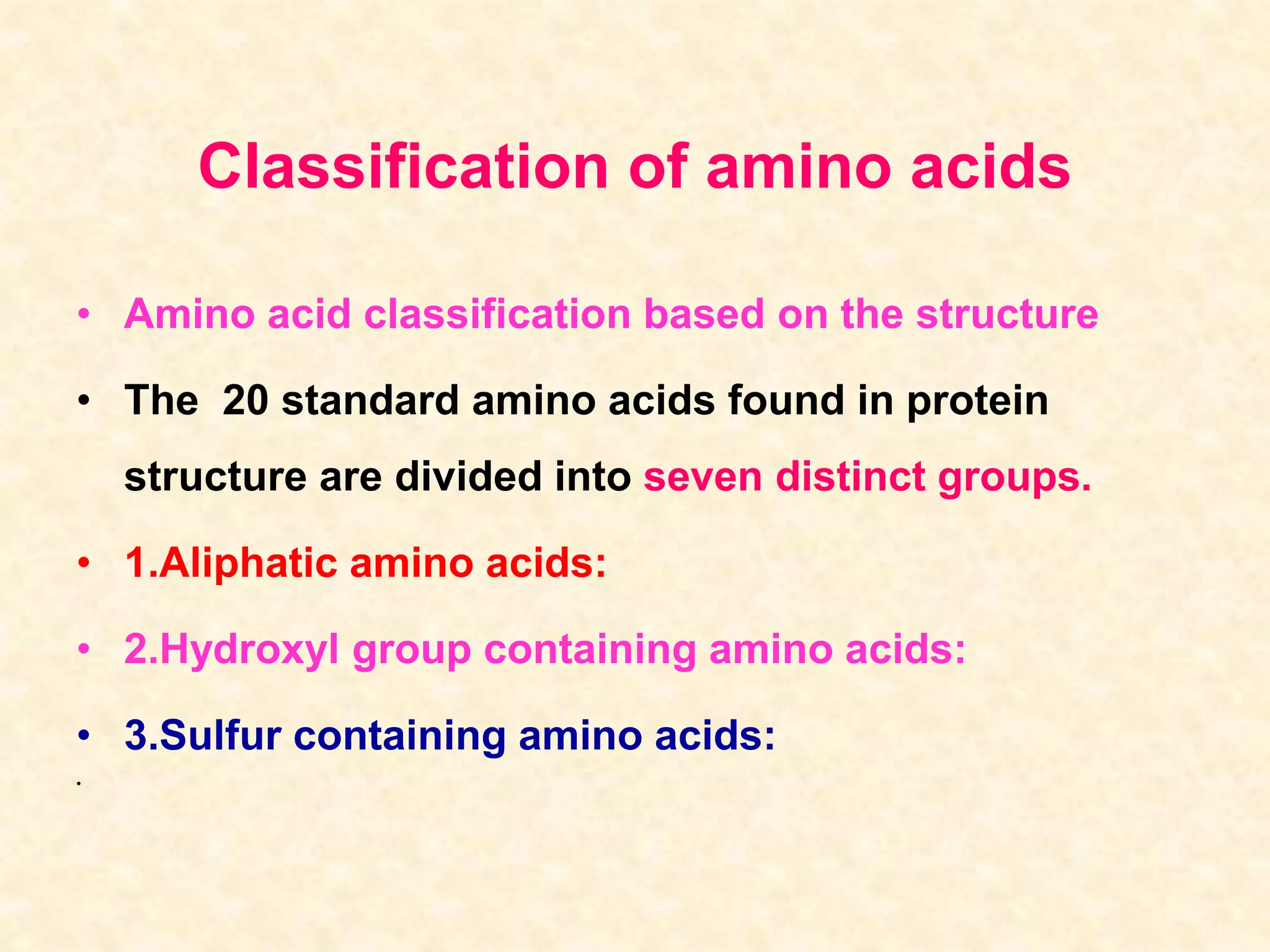 AMINO ACID AND PROTEIN CHEMISTRY | PPTX