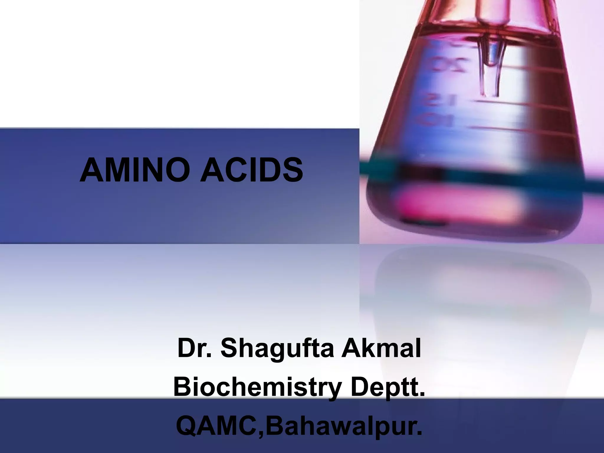 Amino acids | PPT