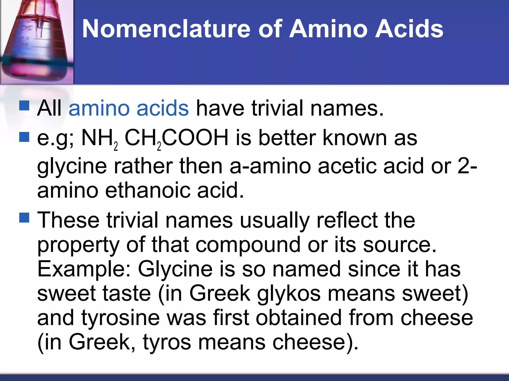 Amino acids | PPT