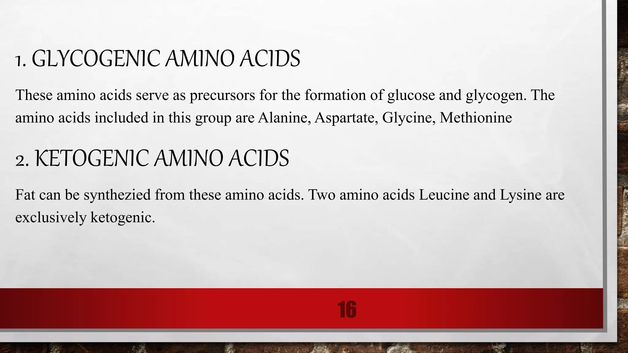 Amino acids | PPTX