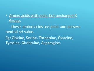 aminoacid s- microbiology - botany.pptx | Chemistry | Science