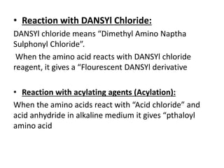 classification of Amino acids | PPTX