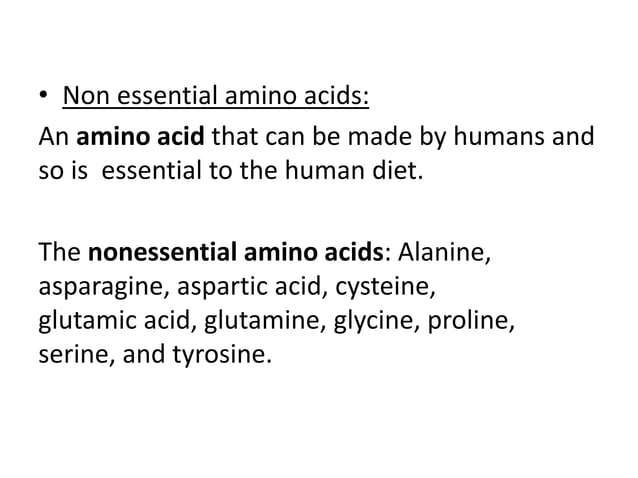 classification of Amino acids | PPT