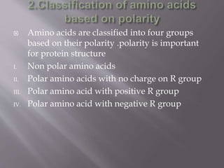 Amino acids | PPTX