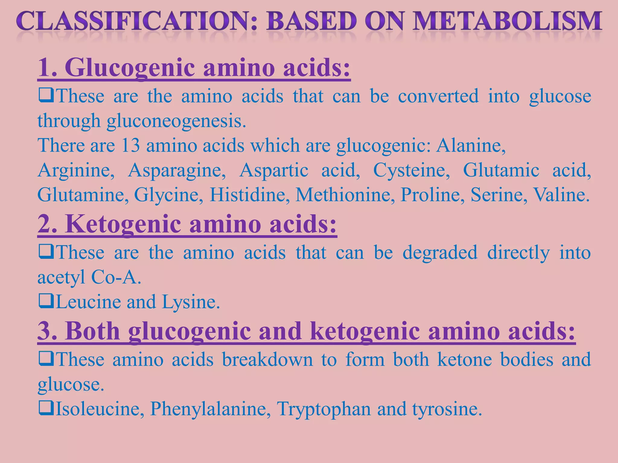 Amino acids | PDF