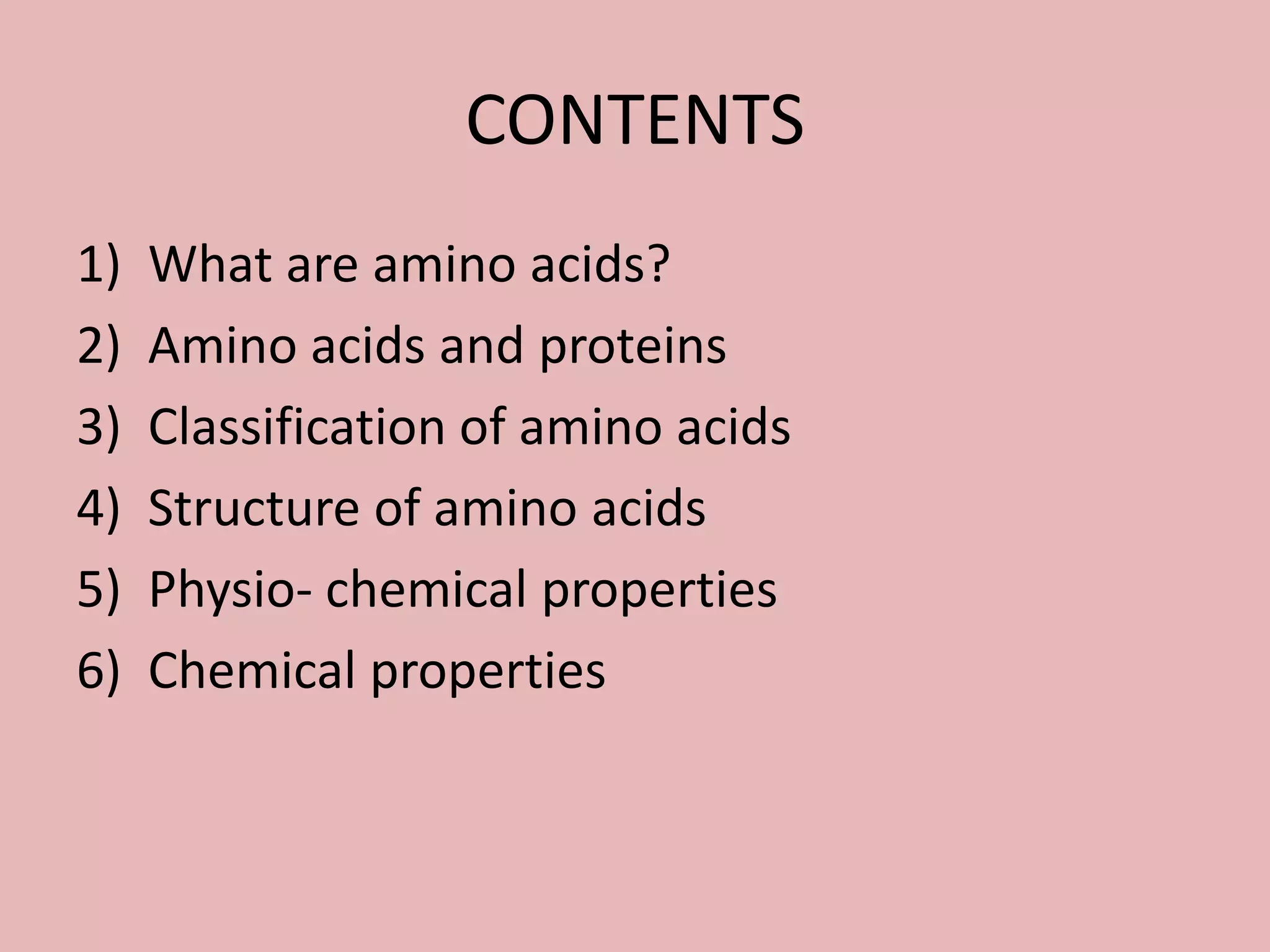 Amino acids | PDF