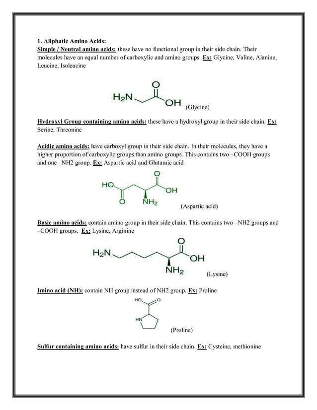 AMINO ACIDS.pdf | Chemistry | Science
