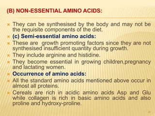 Structure of Proteins & AMINO ACIDS.pptx