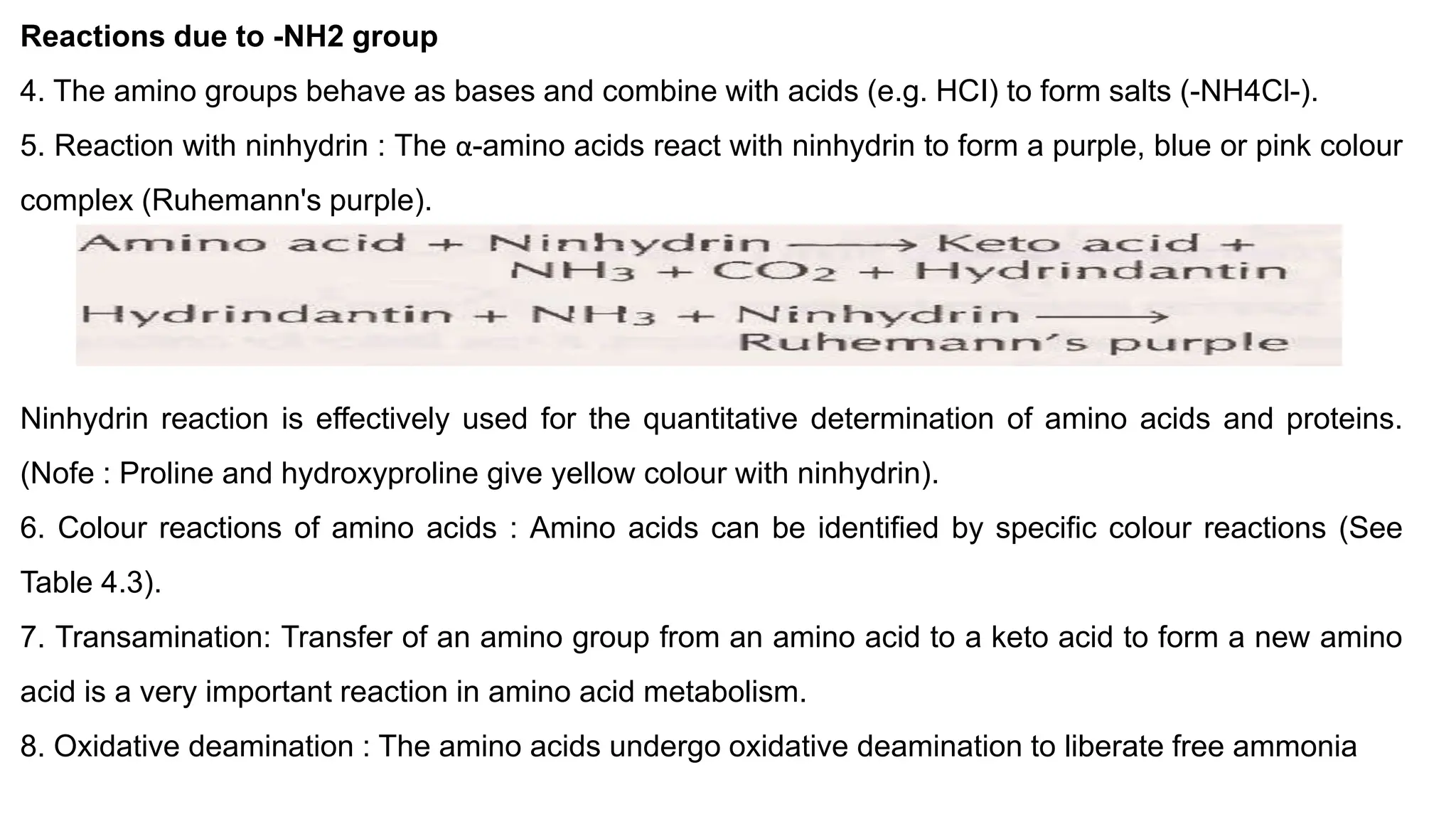 Amino acids.ppt food technology notes . Biochemistry | PPTX