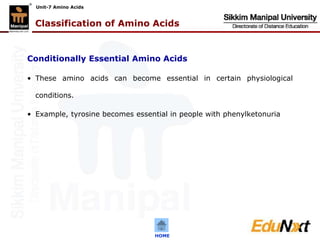 Biochemistry of amino acids. Information about different amino acids | PPT