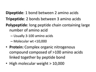 Amino acid & Protein | PPTX