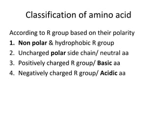 Amino acid & Protein | PPT