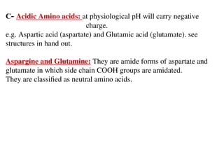 Amino acids and protein.ppt structure and function | PPT